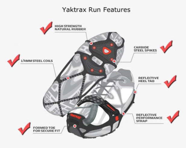 Yaktrax RUN – Ecology